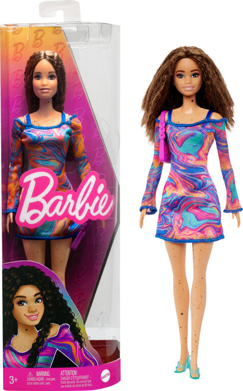 Barbie Fashionistas Doll #206 with Crimped Hair and Freckles | Toys R ...