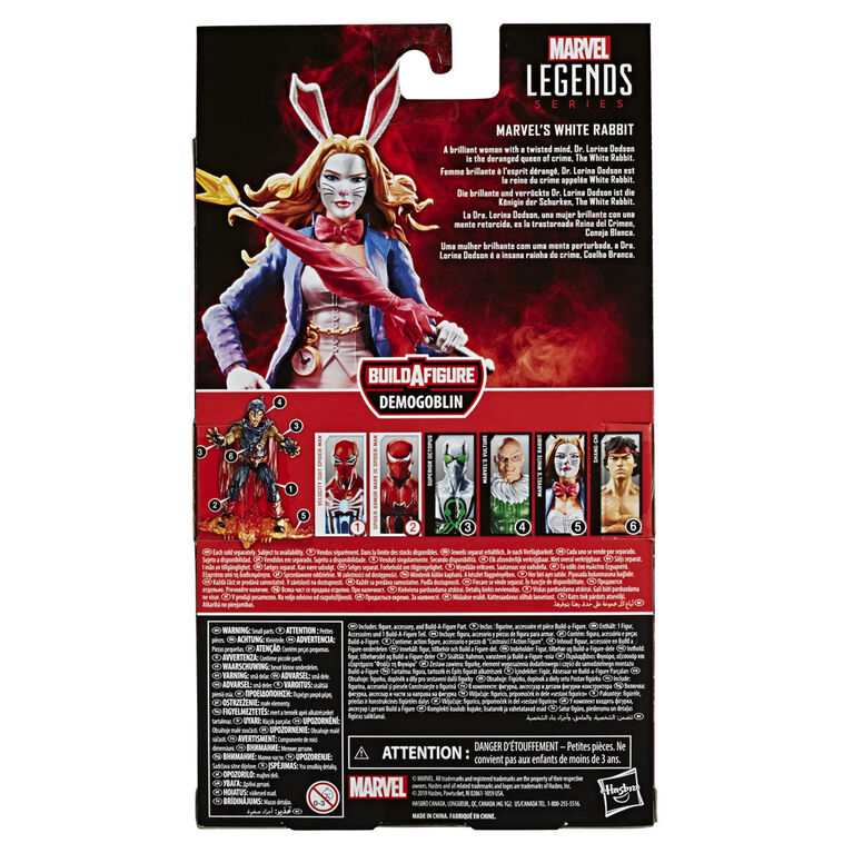 Marvel Spider-Man Legends Series 6-inch Action Figure Marvel's White ...