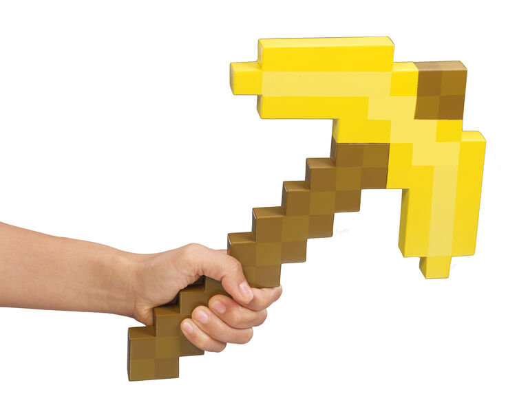Minecraft Gold Pickaxe | Toys R Us Canada