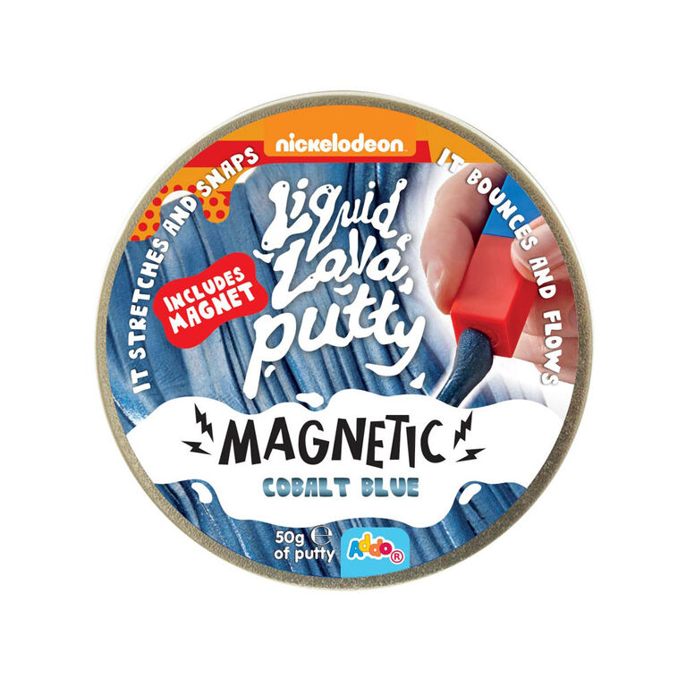 Nickelodeon - Pâte Liquid Lava Putty Magnetic - Cobalt Blue (bleu ...