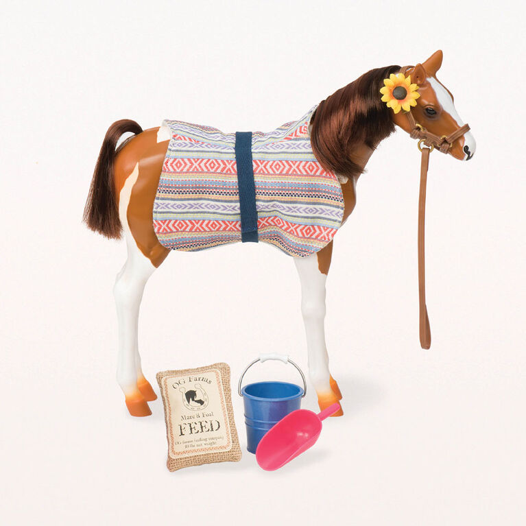 Our Generation, Pinto Paso Fino Foal, 12-inch Horse | Toys R Us Canada