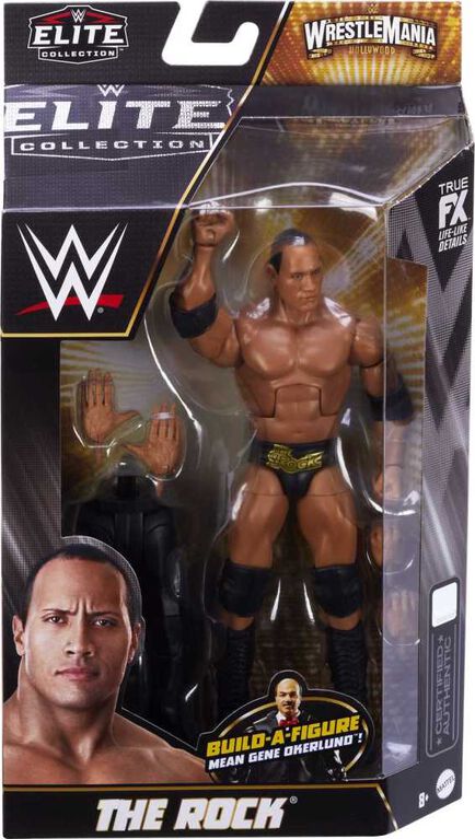 WWE The Rock Wrestlemania Elite Collection Action Figure | Toys R Us Canada
