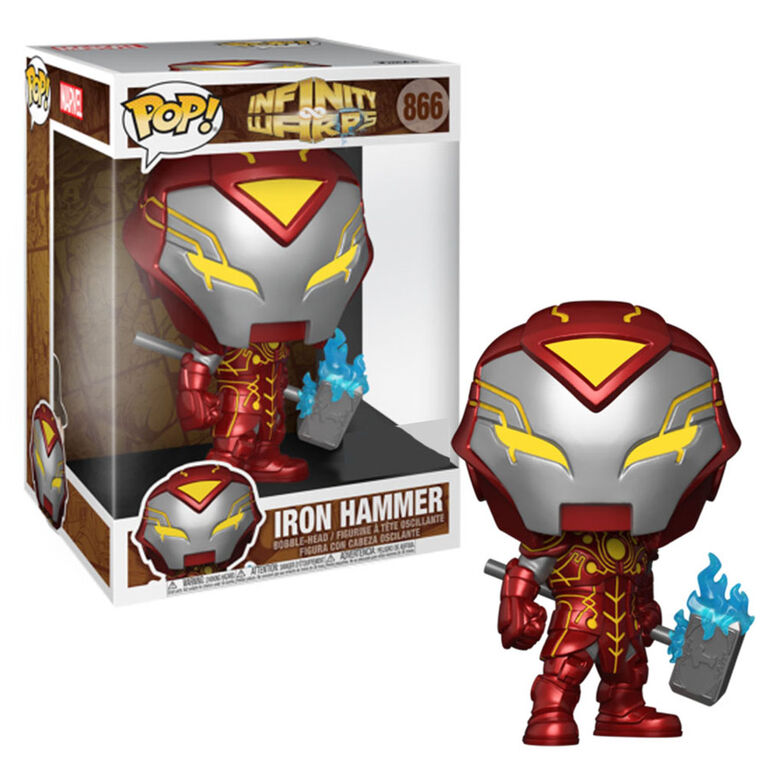 Funko POP! Jumbo: Infinity Warps - 10" Iron Hammer - R Exclusive | Toys ...