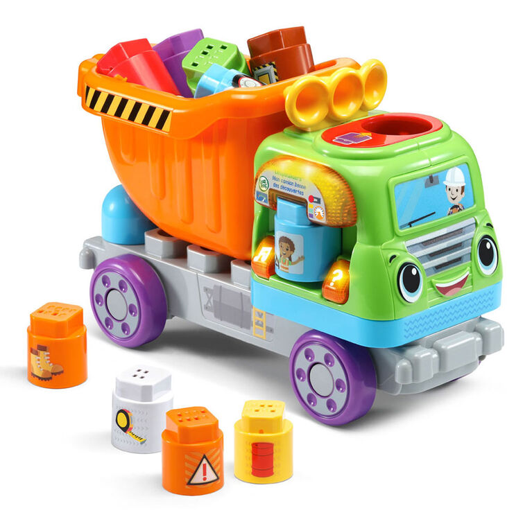 LeapFrog LeapBuilders Store & Go Dump Truck - French Edition | Toys R ...