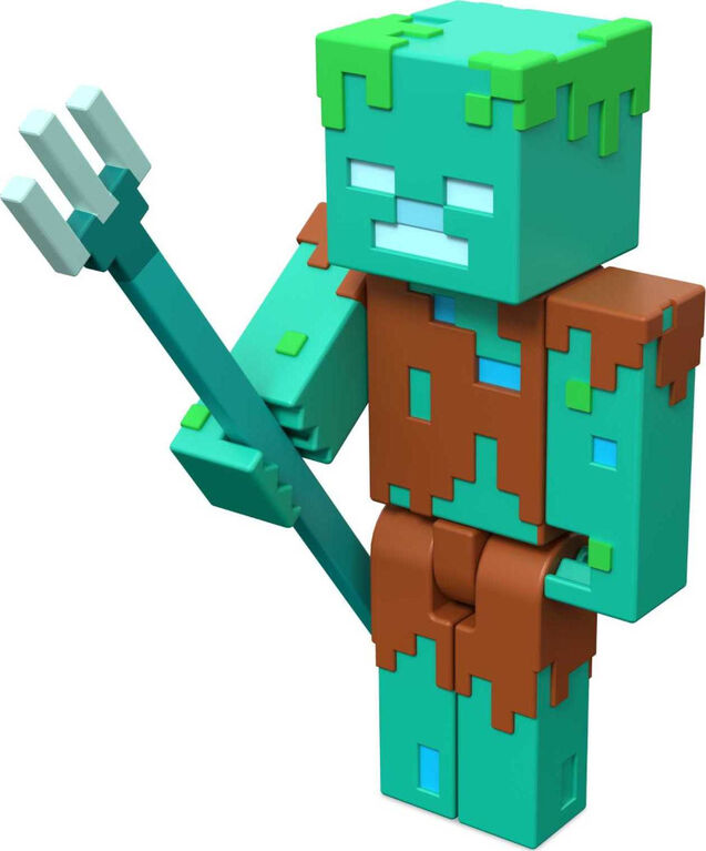 Minecraft Drowned Figure | Toys R Us Canada