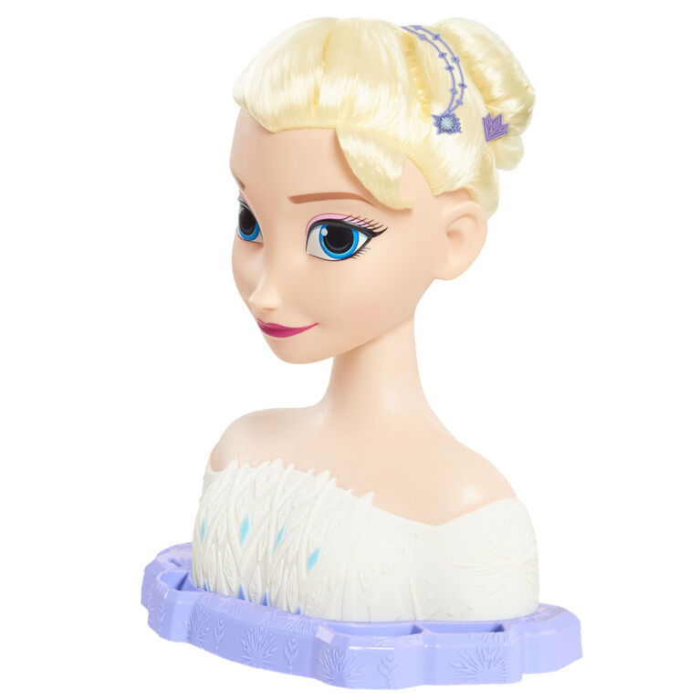 Tête De Coiffure De Luxe d'Elsa La Reine Des Neiges - Disney La Reine ...