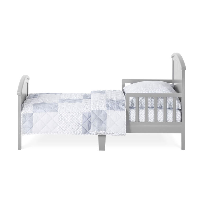Hampton Toddler Bed with Rails, Cool Gray | Toys R Us Canada