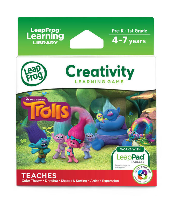 LeapPad DreamWorks Trolls Learning Game - English Edition | Toys R Us ...