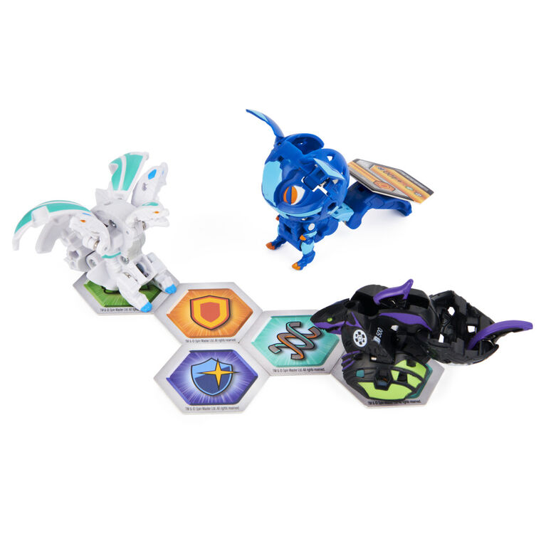 Bakugan Starter Pack 3-Pack, Ferascal Ultra, Geogan Rising Collectible ...