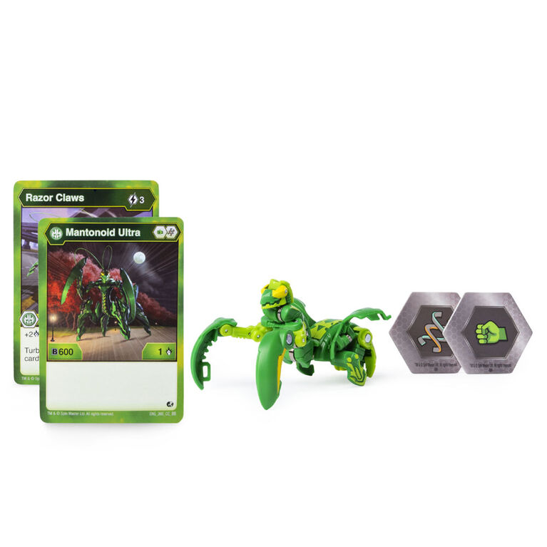 Bakugan Ultra Ball Pack, Mantonoid, 3-inch Tall Collectible ...