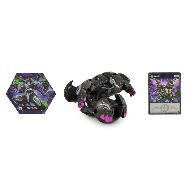 Bakugan Evolutions Deka, Wrath, Jumbo Collectible Transforming Action ...