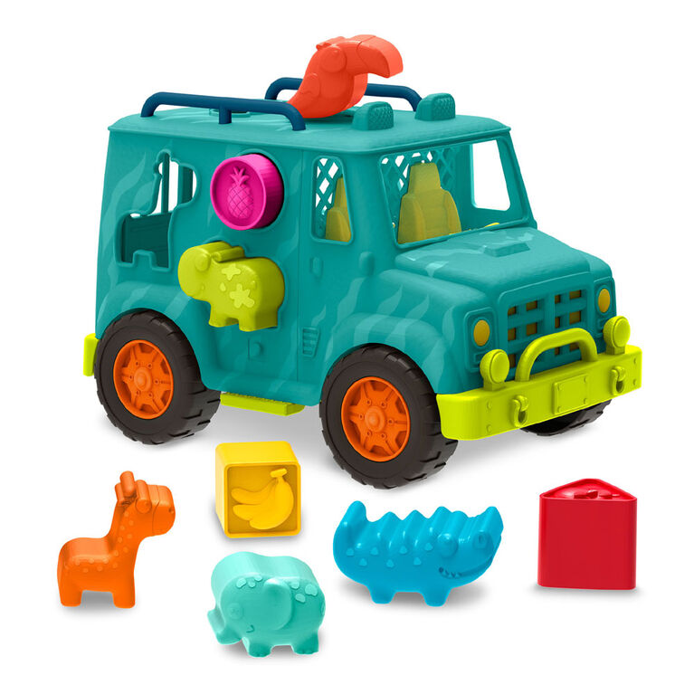 B. toys, Happy Cruisers - Rollin' Animal Rescue, Shape Sorter Truck ...