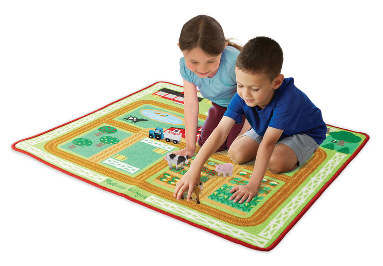 Melissa & Doug Around the Barnyard Farm Rug - styles may vary | Toys R ...