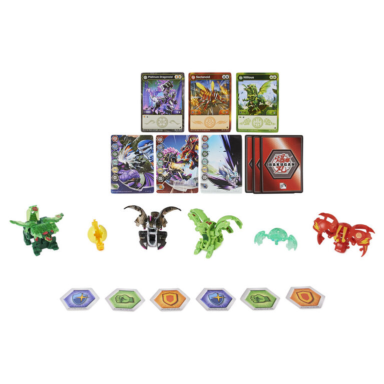 Bakugan Evolutions, Dragonoid and Arcleon Battle Strike Pack, Includes ...