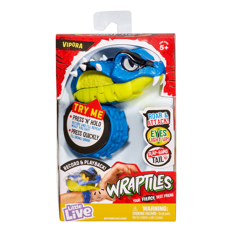 Little Live Wraptiles - Vipora | Toys R Us Canada