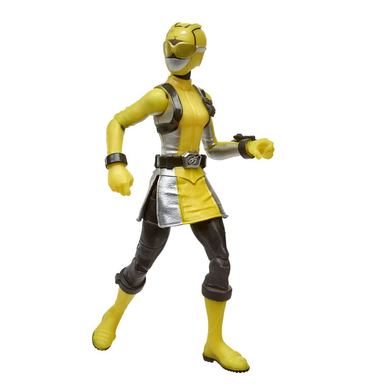 Power Rangers Beast Morphers Yellow Ranger and Morphin Jax Beast Bot ...