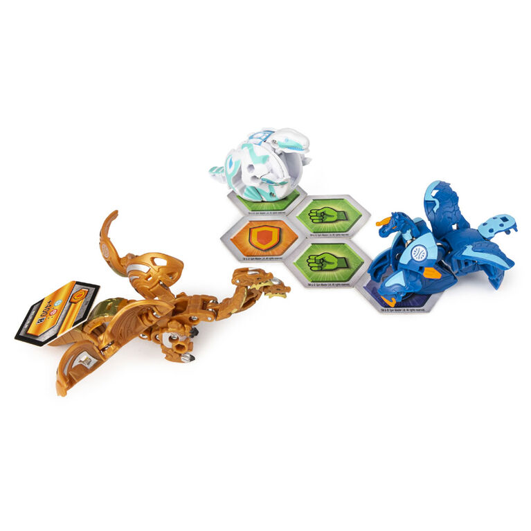 Bakugan Starter Pack 3-Pack, Nillious Ultra, Armored Alliance | Toys R Us Canada