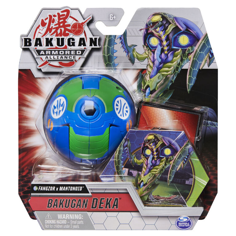 Bakugan Deka, Fused Fangzor x Mantonoid, Jumbo Collectible Transforming ...