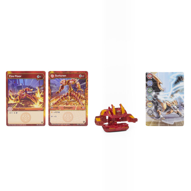 Bakugan Geogan, Surturan, Geogan Rising Collectible Action Figure and ...