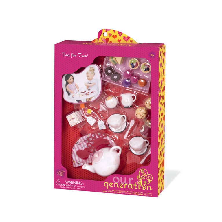 Our Generation, "Tea For Two", Tea Set for 18-inch Dolls | Toys R Us Canada