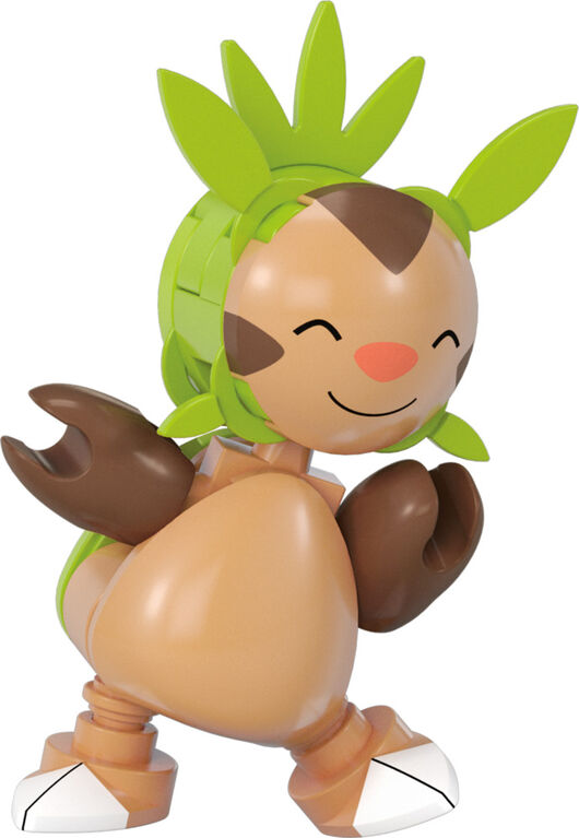 MEGA Pokémon Chespin Building Toy Kit, Poseable Action Figure (23 Pieces) | Toys R Us Canada