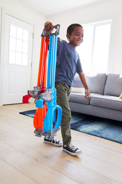 Hot Wheels Double Loop Dash, Track Set | Toys R Us Canada