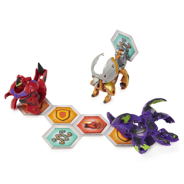 Bakugan Pro, Shields of Vestroia Starter Set with Hydorous Ultra, 2 Bakugan and Collectible ...