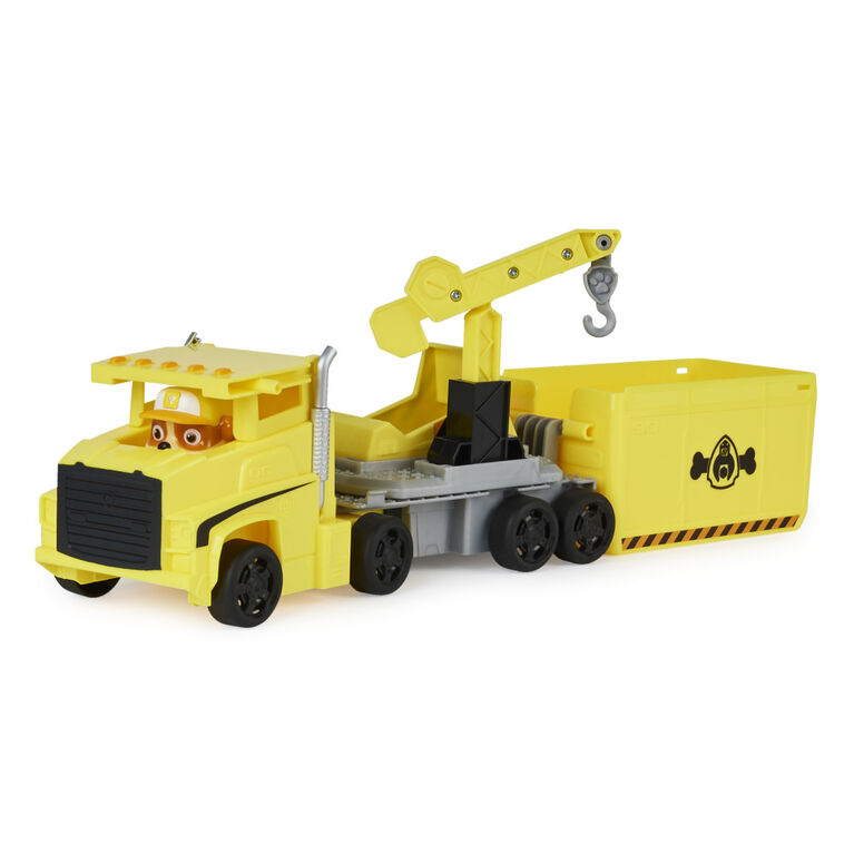 PAW Patrol, Big Truck Pup's Rubble Transforming Toy Trucks with ...