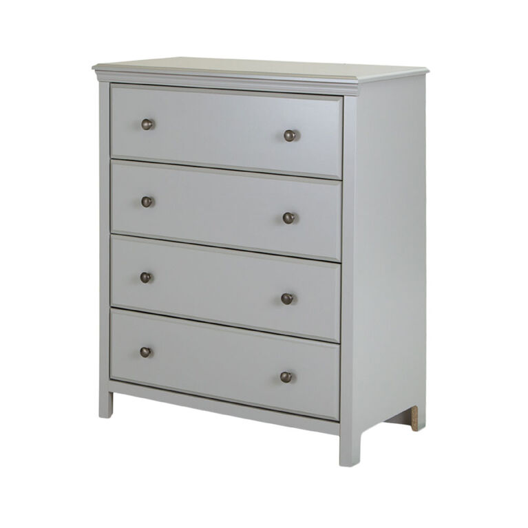 Cotton Candy 4-Drawer Chest Dresser- Soft Gray | Toys R Us Canada