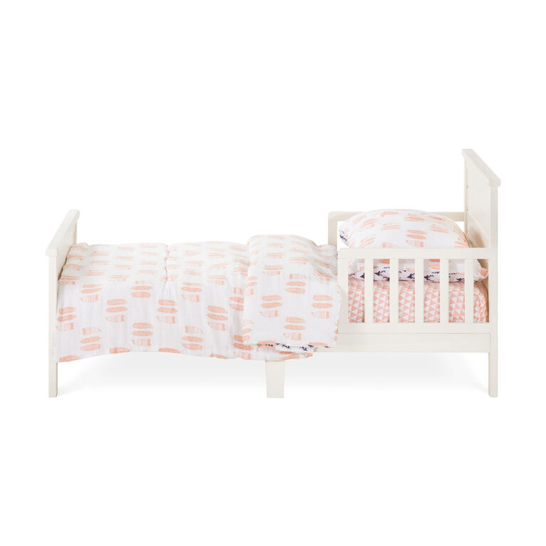 Woodland Toddler Bed with Rails, Brushed Cotton | Toys R Us Canada