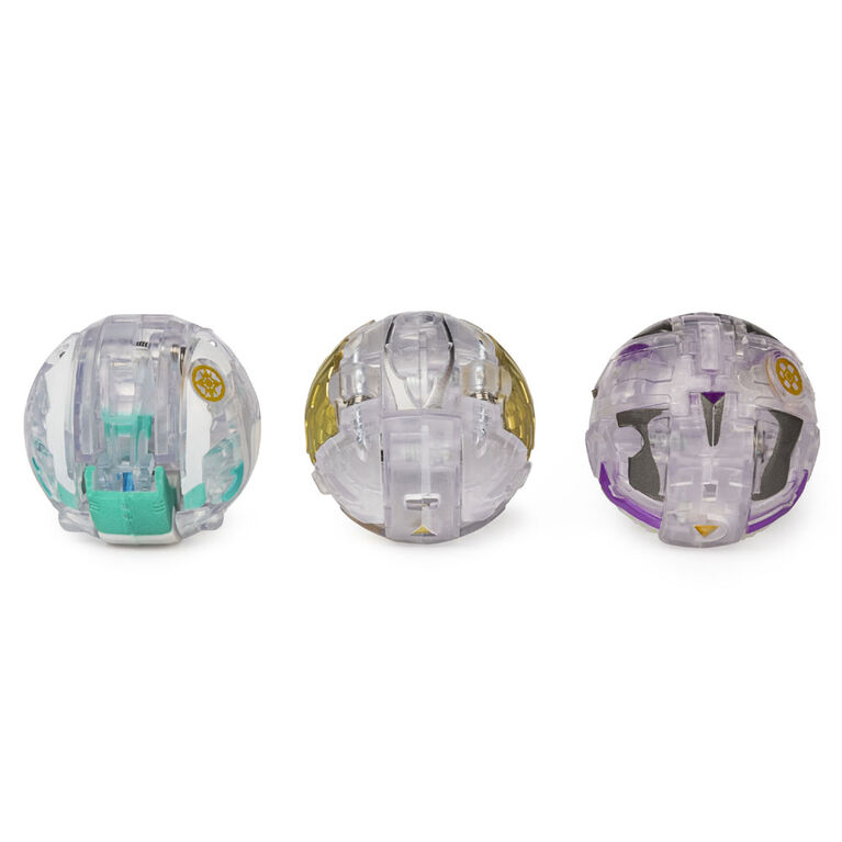 Bakugan Starter Pack 3-Pack, Diamond Pegatrix Ultra, Armored Alliance Collectible Action Figures ...