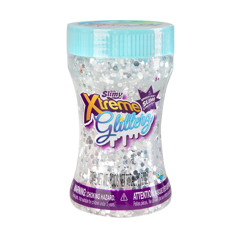 ORB Slimy Xtreme Glitterz Miroir Argent (300g) - R Exclusive | Toys R ...