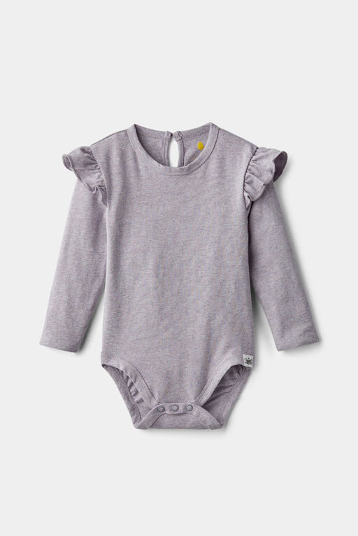 Ruffle Bodysuit Purple 12-18M | Babies R Us Canada