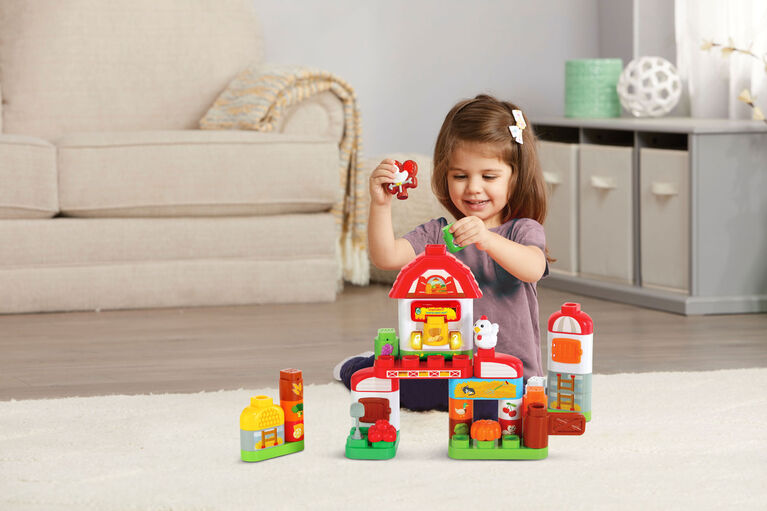 LeapFrog LeapBuilders Food Fun Family Farm - English Edition | Toys R ...