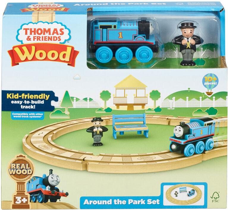 Thomas & Friends Wood Around the Park Set - English Edition | Toys R Us ...