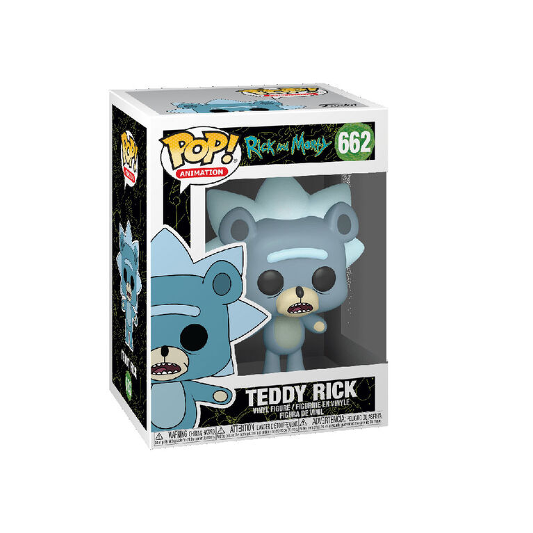 Funko POP! Animation: Rick and Morty - Teddy Rick | Toys R Us Canada