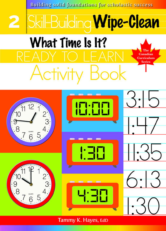 Time Wipe Clean - English Edition | Toys R Us Canada