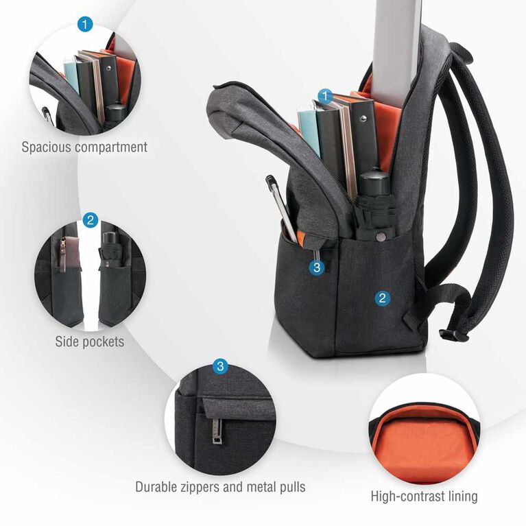 Everki Light Laptop Backpack 15.6 inch Black | Toys R Us Canada