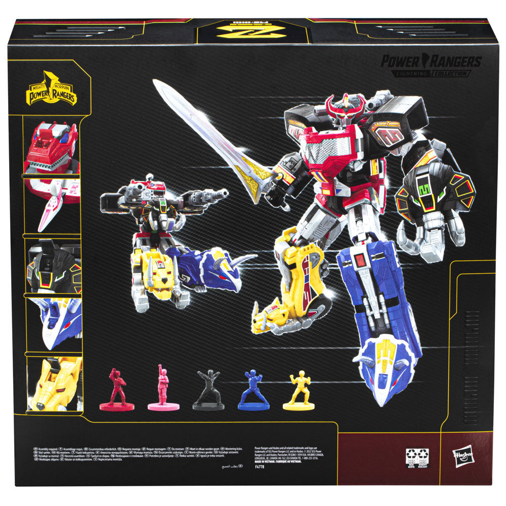 Mighty morphin power rangers movie megazord complete set action figure store