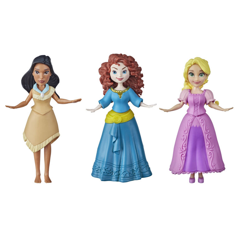 Disney Princess Secret Styles Surprise Princess 3-Pack, Series 2 | Toys ...