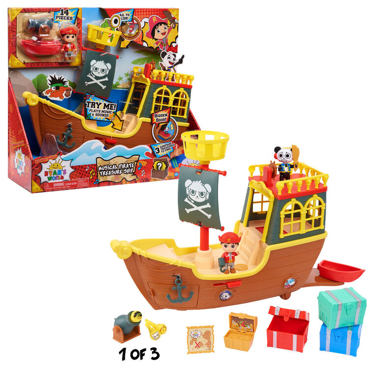 Ensemble de Bateau de Pirate de Ryan's World (12 pièces) - Édition ...