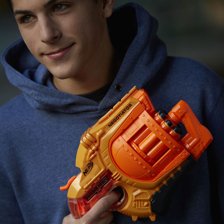 Negotiator Nerf Doomlands Toy Blaster with Hammer Action - R Exclusive ...