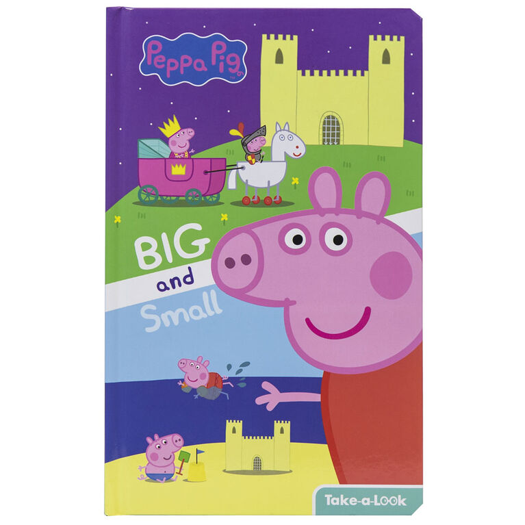 Peppa Pig Big And Small Take A Look Book Look And Find - English ...