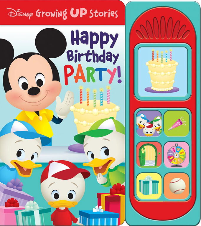 Little Sound Book Growing Up Stories Happy Birthday Party! - English ...