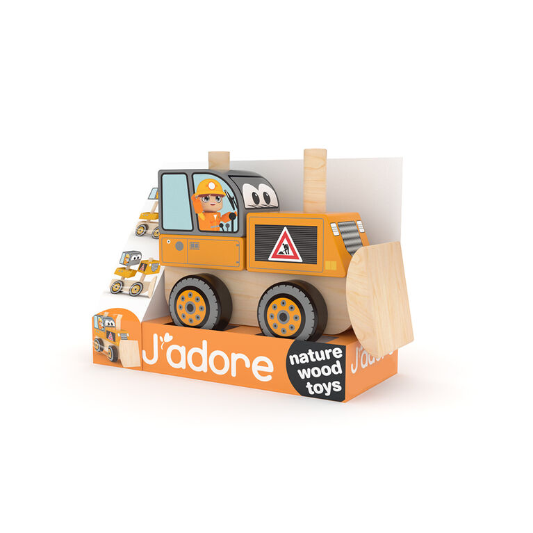 J'Adore Bulldozer Stacking Truck | Toys R Us Canada
