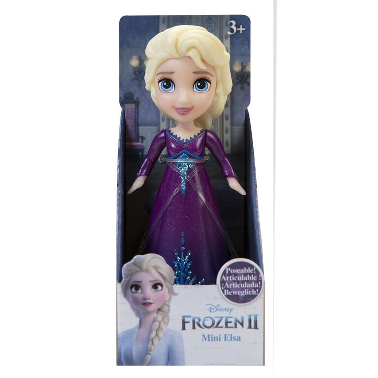 Disney Princess Mini Elsa Purple Nightgown Mini Doll | Toys R Us Canada