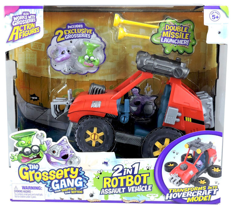 Les Grosseries Time Wars Véhicule d'assaut Rot Bot 2 en 1. | Toys R Us ...