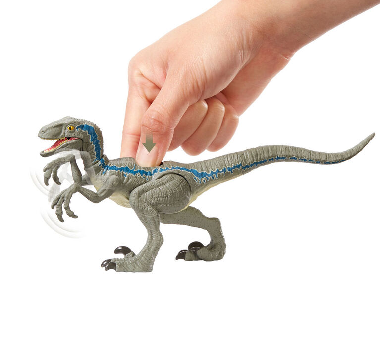 Jurassic World Savage Strike Velociraptor Blue By Jurassic World Shop ...