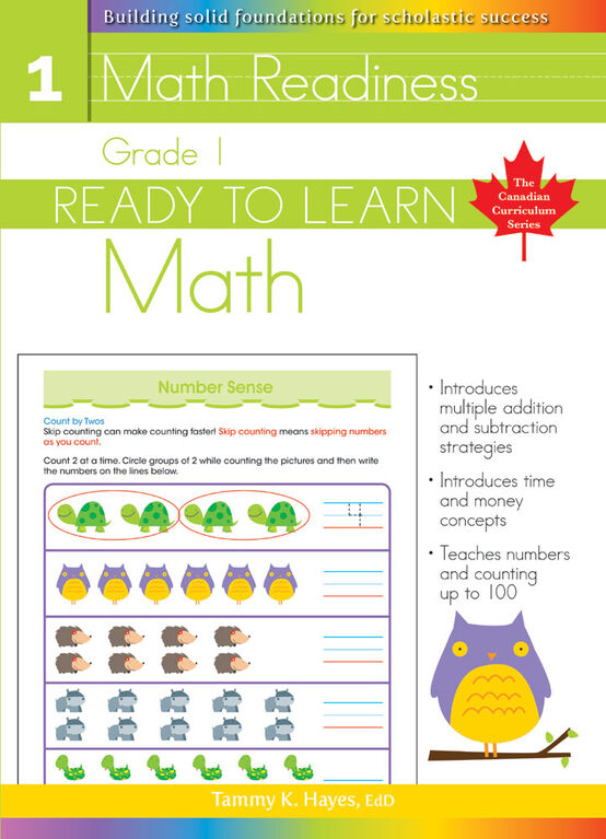 Grade 1 - Ready To Learn Math - English Edition | Toys R Us Canada