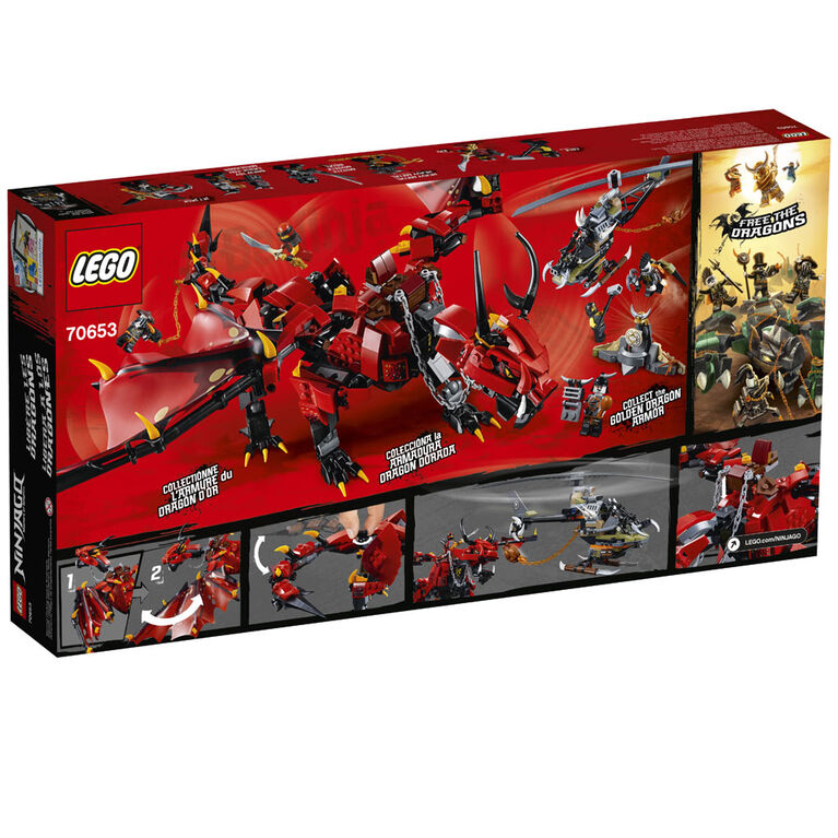 LEGO Ninjago Le dragon Firstbourne 70653 | Toys R Us Canada